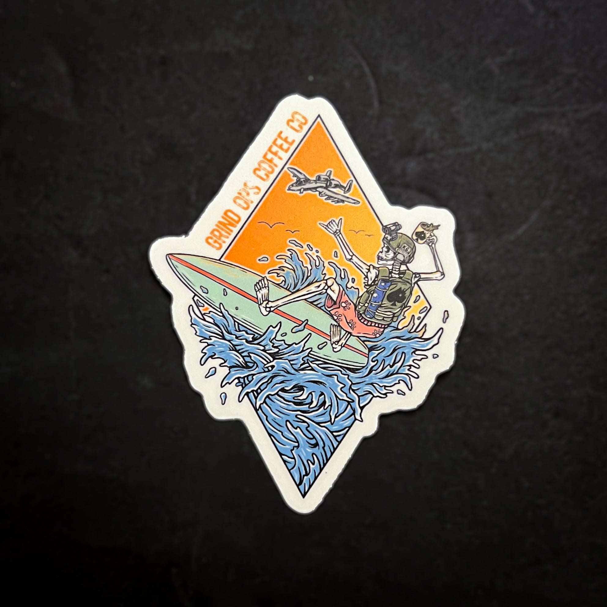 Waves and Raids Slap – Grind Ops Coffee Co