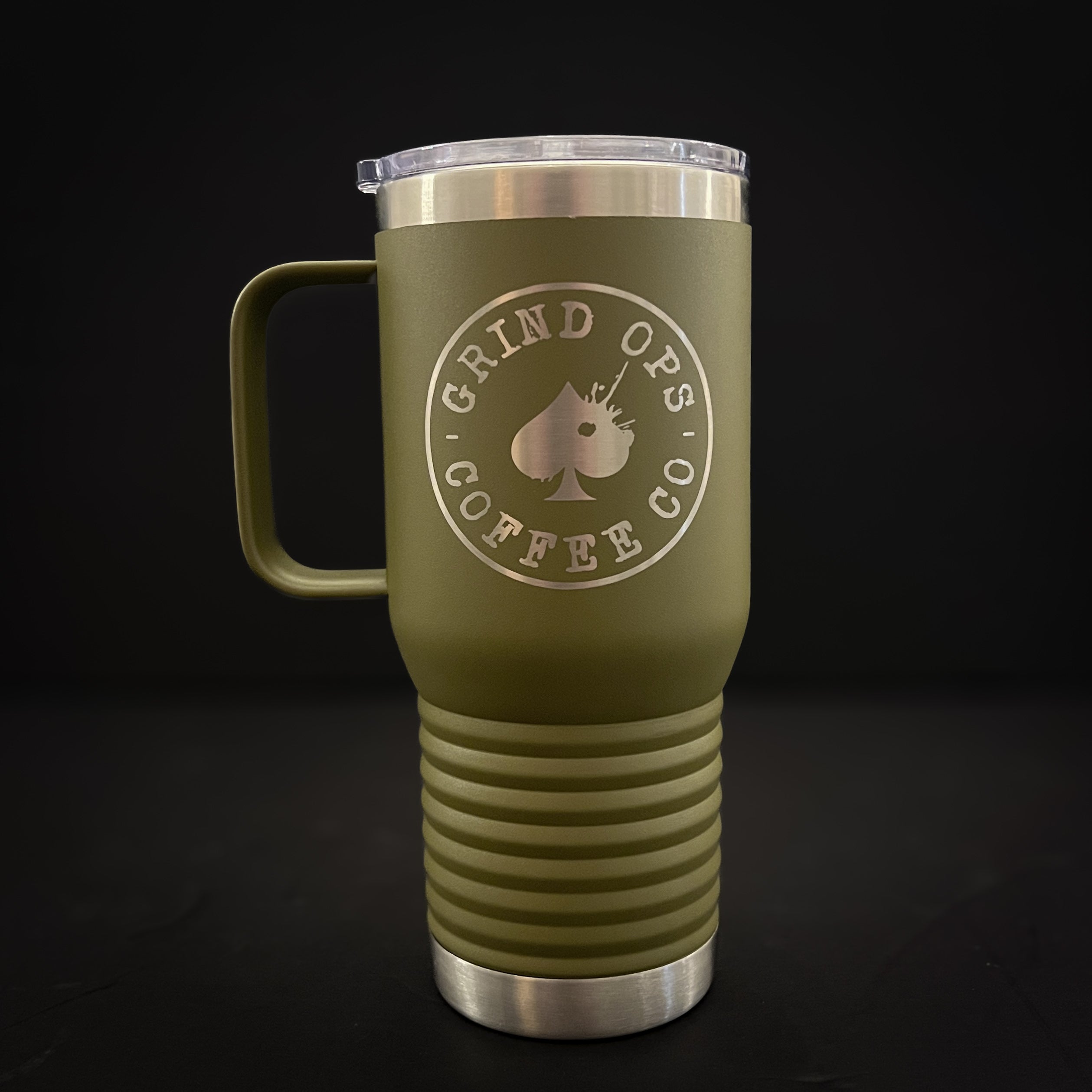 20oz Travel Mug – Grind Ops Coffee Co