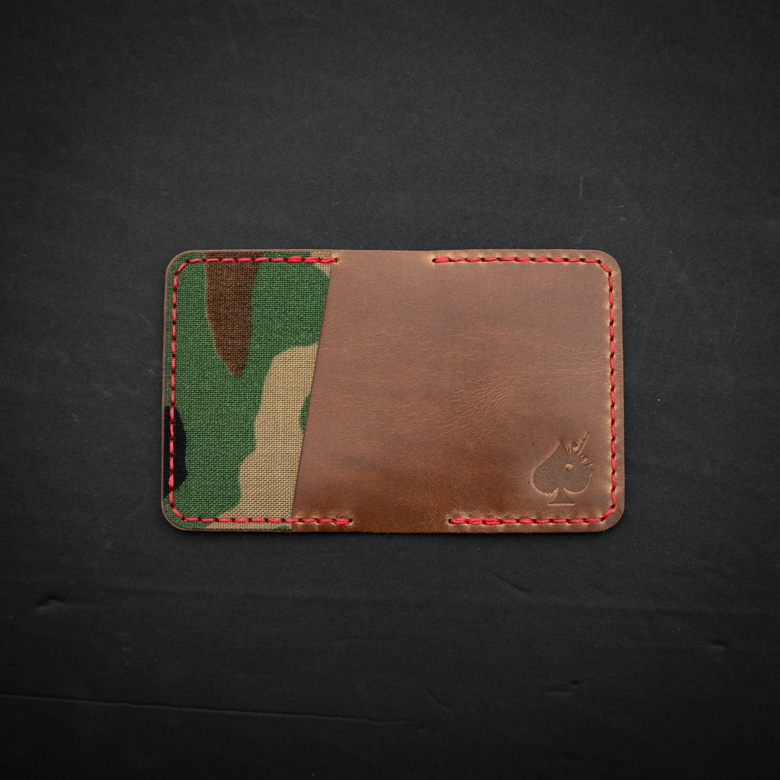 Leather M81 Woodland Wallet – Grind Ops Coffee Co